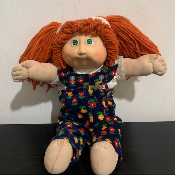 Cabbage Patch Kids | Toys | Cabbage Patch Kids Girl Green Eyes Orange ...